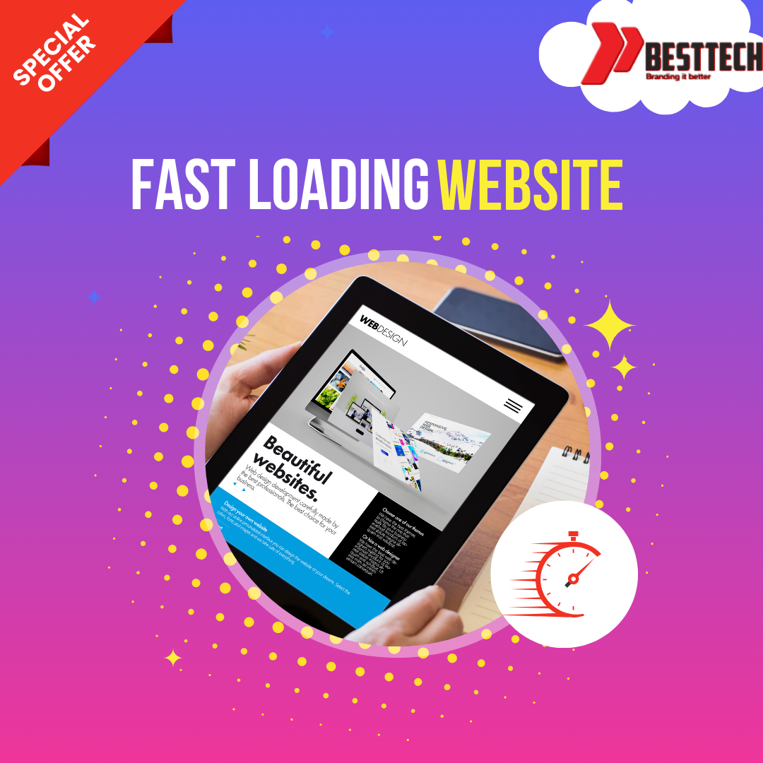 Fast Loading Website Development in Chennai | Besttech